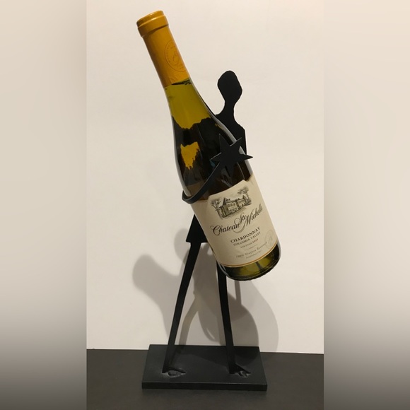 Buell | Accents | Claudine Buell Hand Painted Steel Isabelle Wine ...